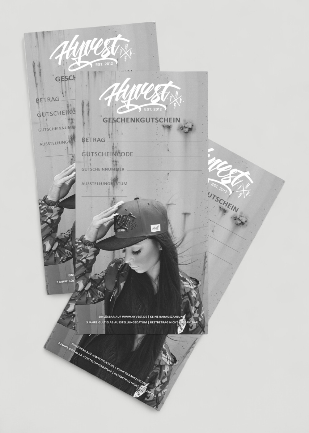 Geschenkgutschein Pepper Gray | HYVEST